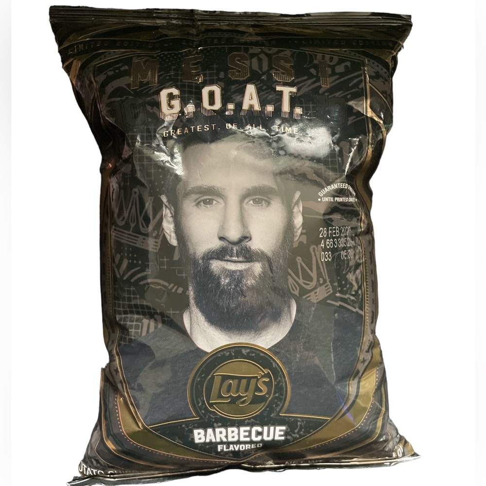 Lays Potato Chips Lionel Leo Messi G.O.A.T. Limited E… - Gem